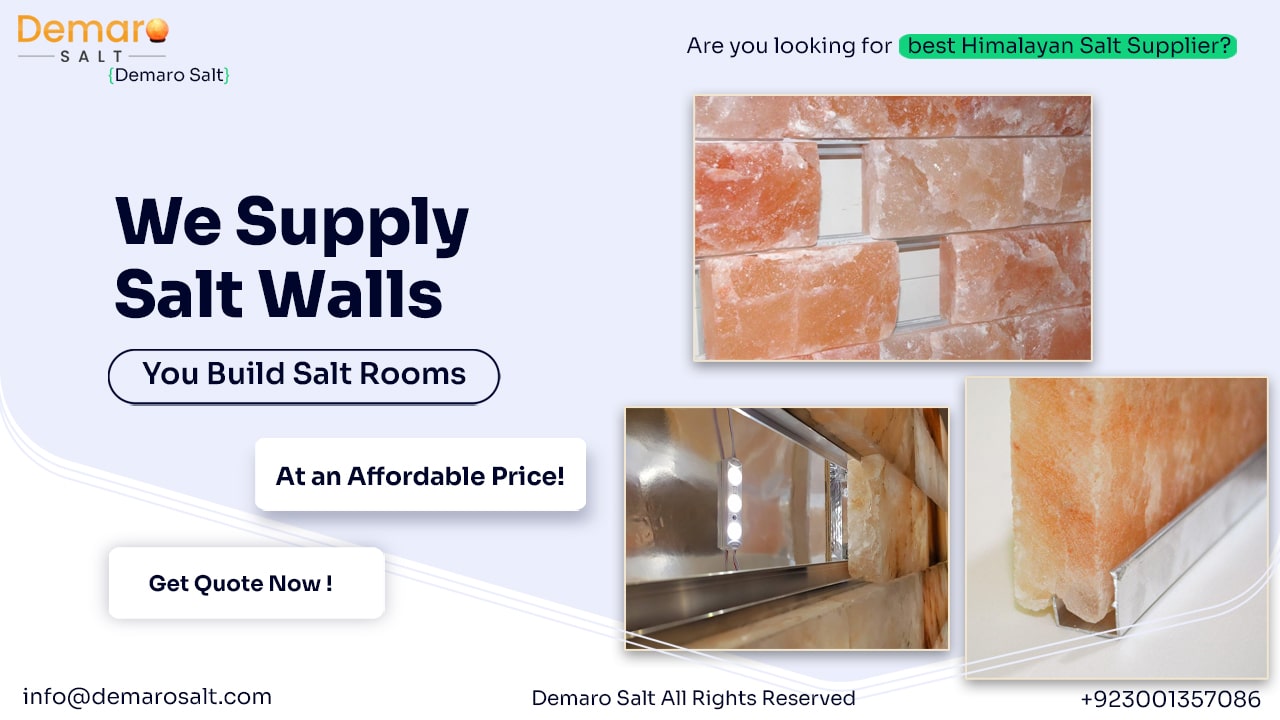 Gain Healthy Benefits from Himalayan Salt Bricks for Walls