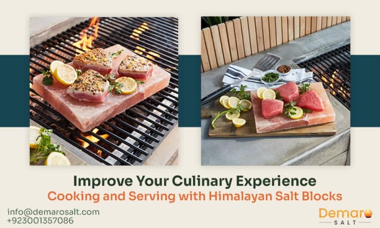 Cooking with Himalayan Salt Blocks improve Culinary Experience